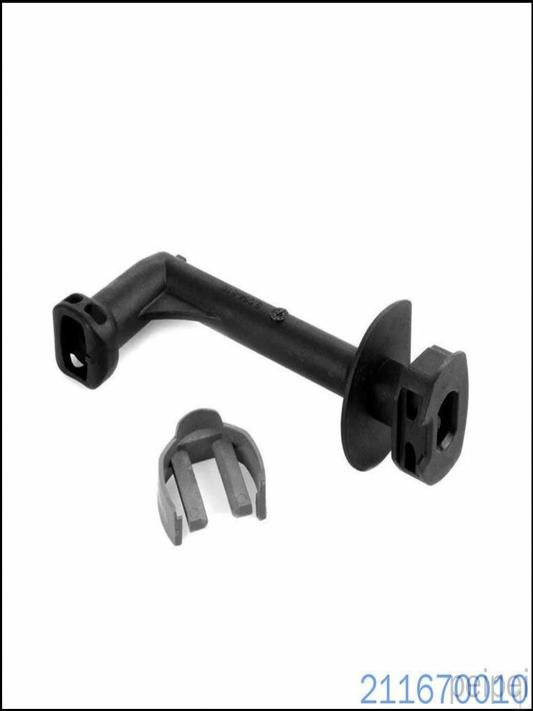 Выходящий патрубок с фиксатором для минимоек Karcher K2K3, арт. 4.064-069.3, 5.064-610.0