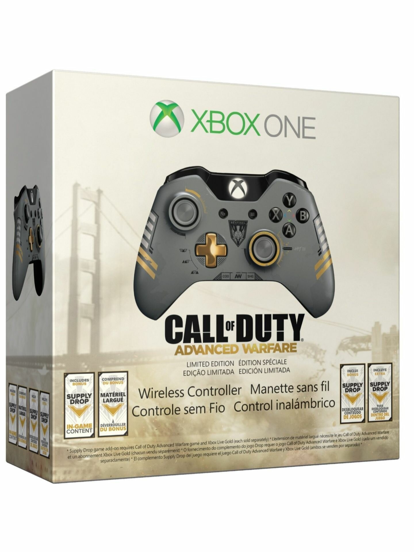 Геймпад беспроводной Call of Duty для Xbox One, Series X/S, серый