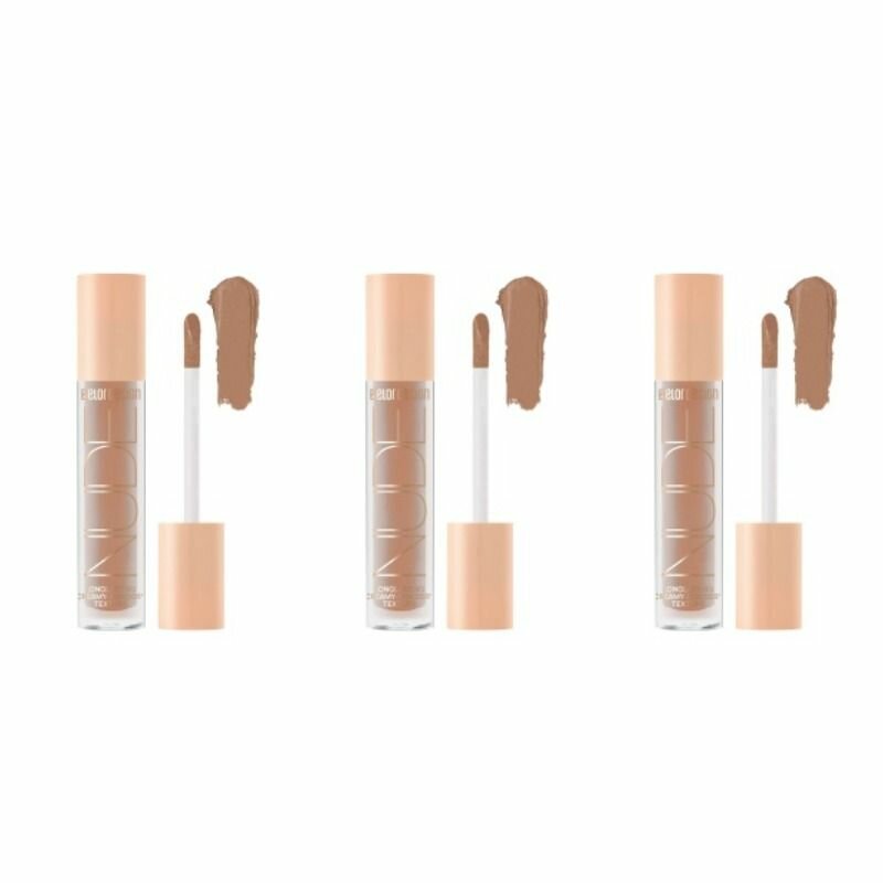 Belor Design Тени жидкие, Nude Harmony, тон 9, матовые, 3 уп.