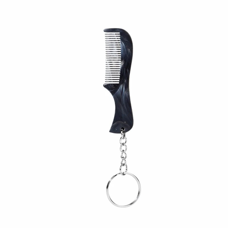 Стальная складная расческа HC-01 для бороды Key Chain