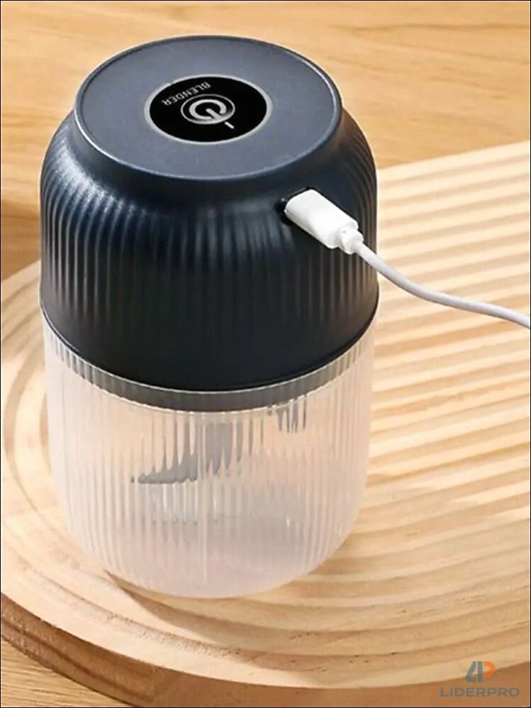 Электрический измельчитель, беспроводной, USB-зарядка, 250 мл, для чеснока и овощей — фото 1