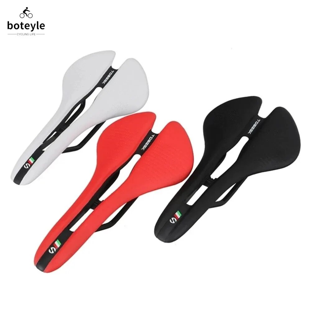 Карбоновое велоседло RED для горных и шоссейных велосипедов Red
