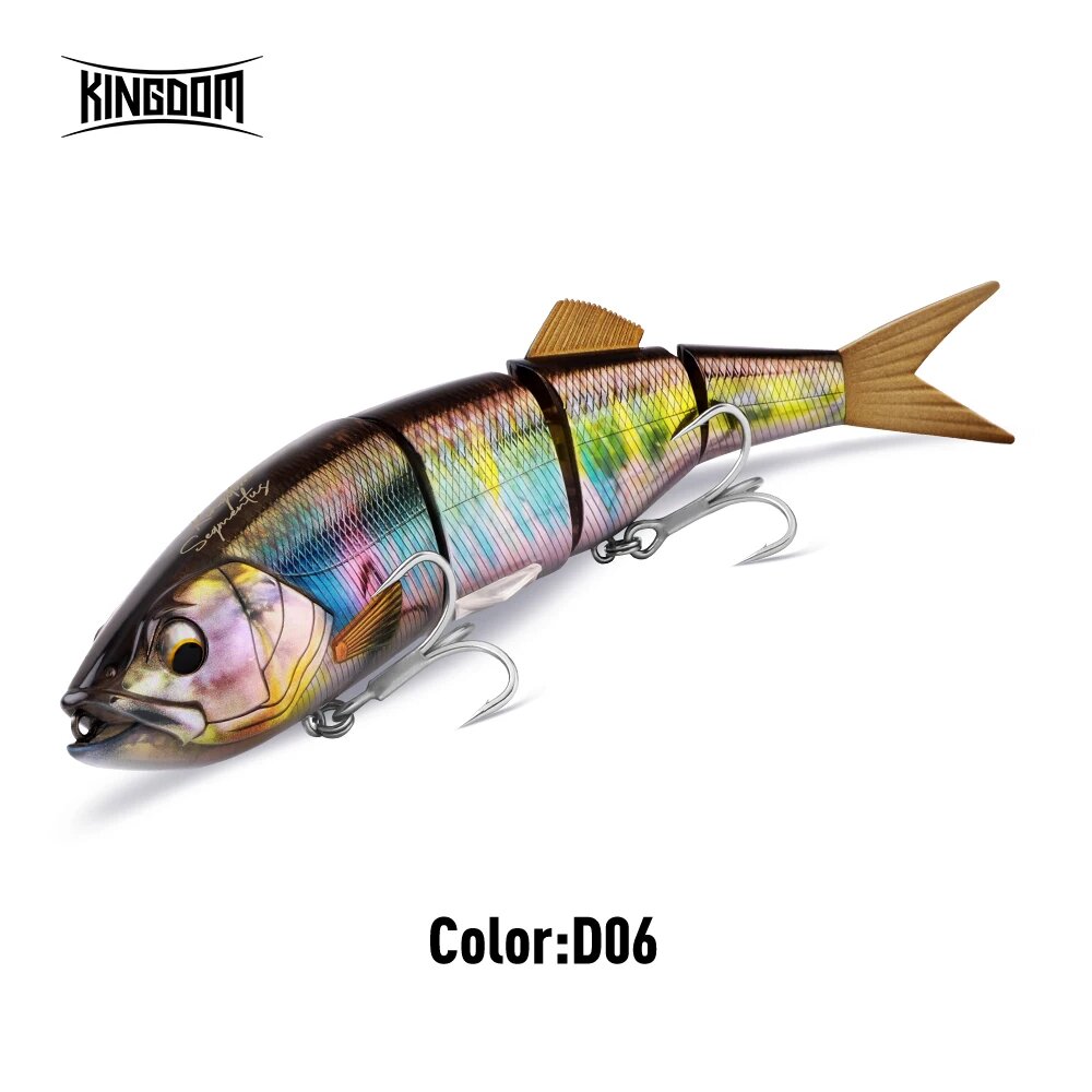 Kingdom DIY Свимбейт 4-секционный 180/230 мм 180mm 48-53g, D06