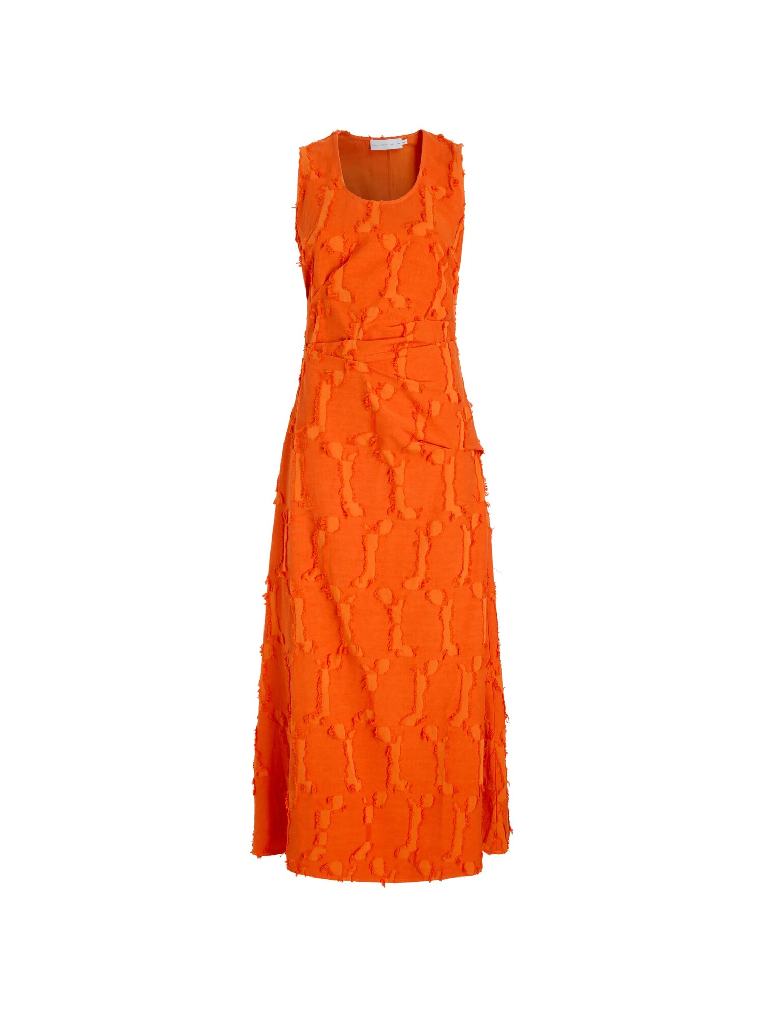 Платье Violeta frayed jacquard maxi dress