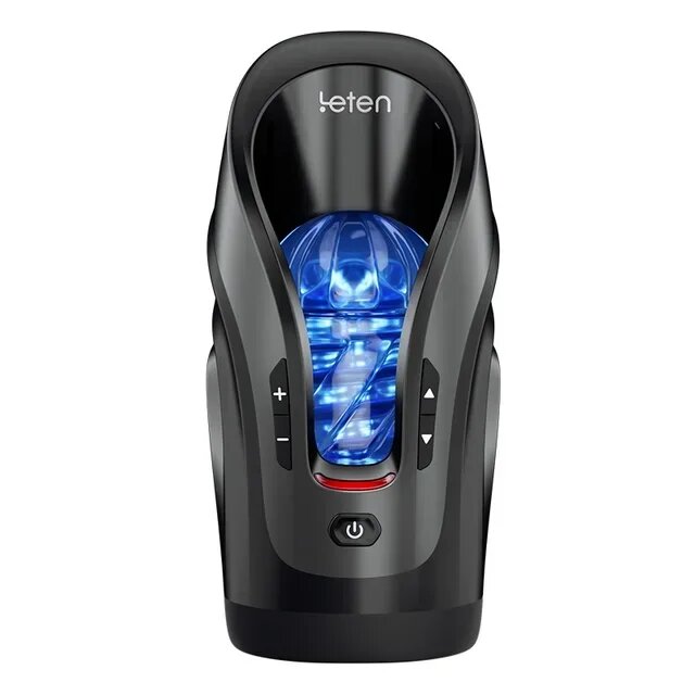Автоматический телескопический вибратор Leten THRUSTING-PRO 75 мм высокоскоростной мастурбатор для мужчин с функцией всасывания сексуальные игрушки для мастурбации для мужчин