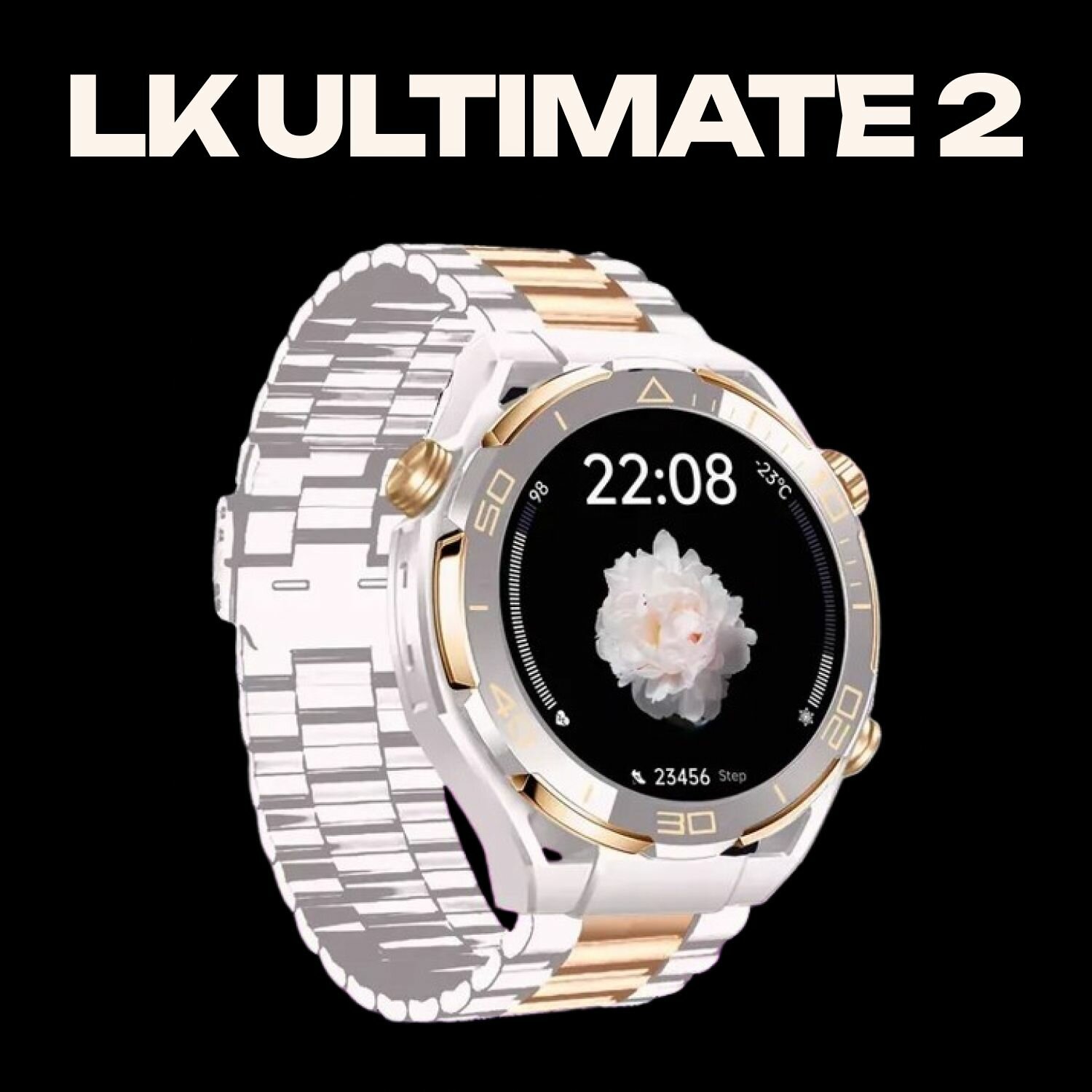 Умные смарт часы LK ULTIMATE 2 / Наручные часы Luckyroad