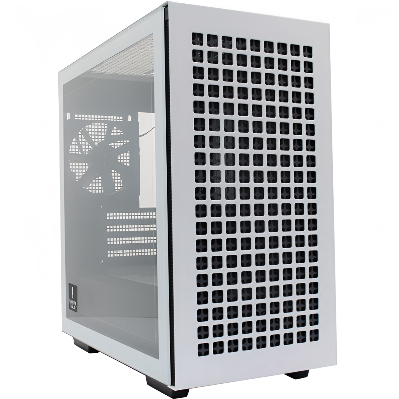 Корпус Mini-Tower DeepCool CH370 WH, Micro-ATX, белый (R-CH370-WHNAM1-G-1)