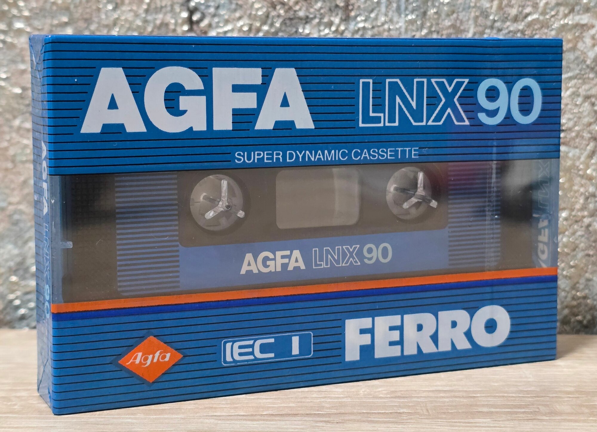Аудиокассета AGFA LNX90 — фото 1