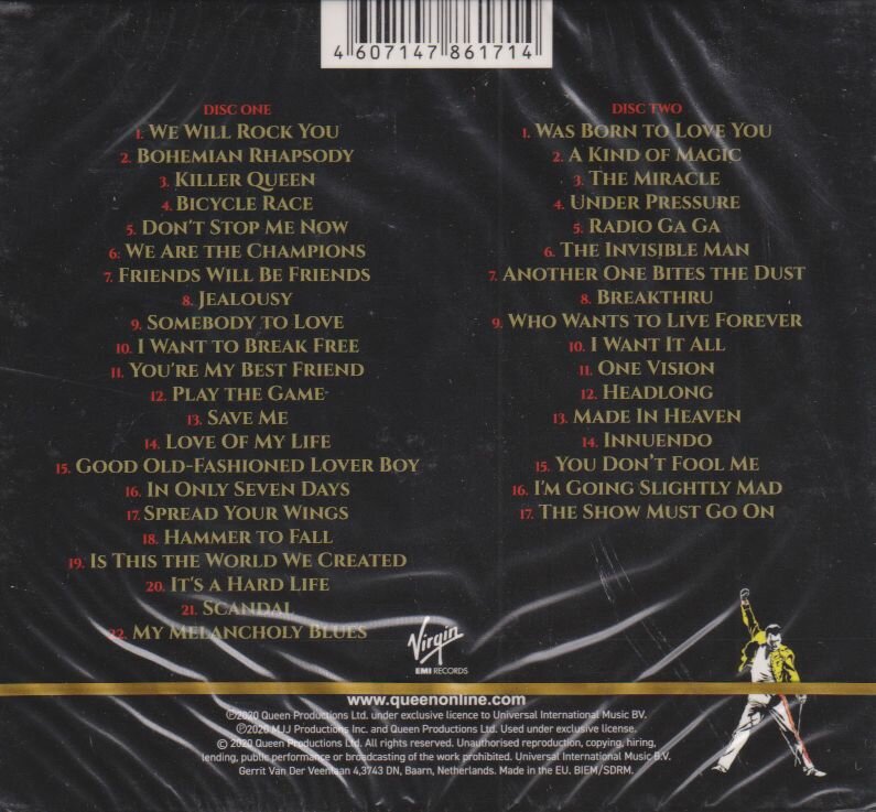 Queen - Greatest Hits I (2-CD) — фото 1