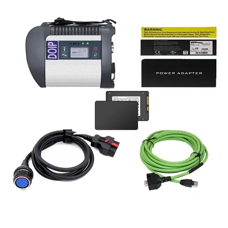 Диагностический инструмент 2026 DOIP MB Star C4 Multiplexer SDConnect WiFi с ПО Host two cable SSD