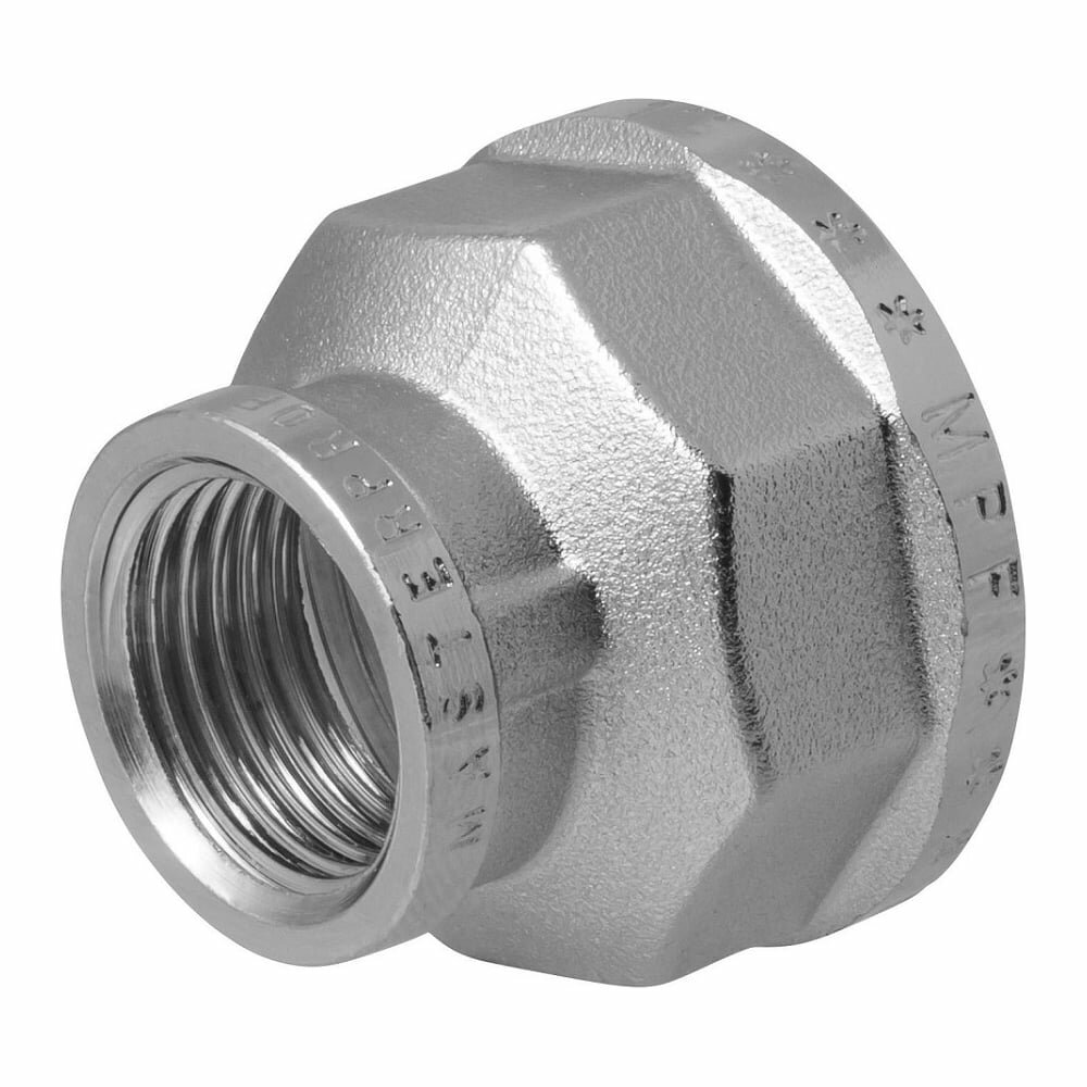 Муфта переходная MPF 1" х 1/2" латунная никелированная внутренняя резьба ИС.072151
