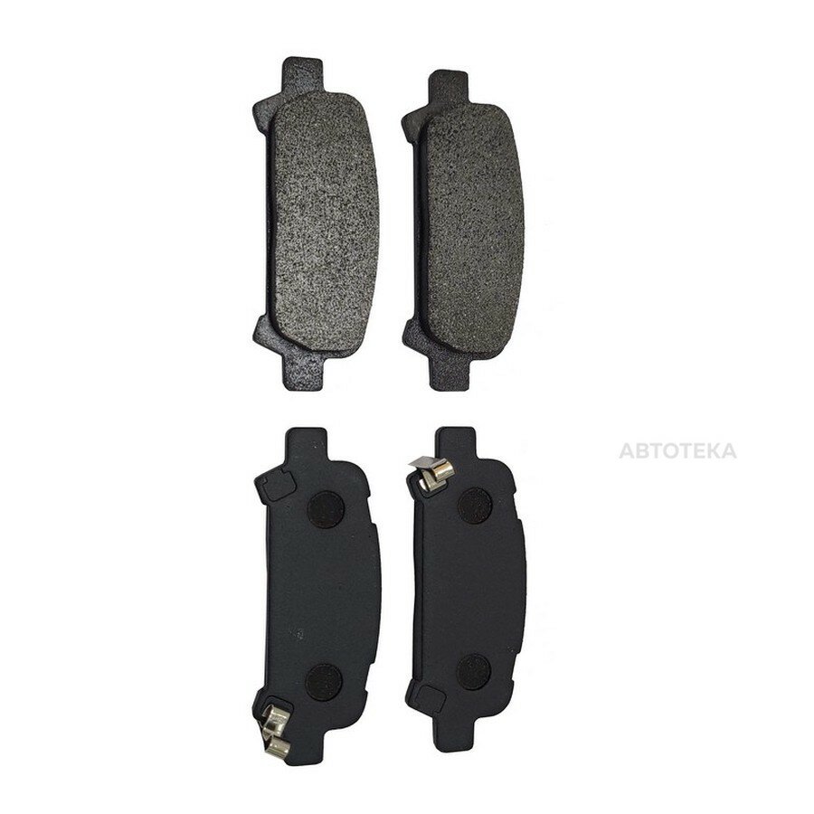 Колодки тормозные SUBARU FORESTER 97-/IMPREZA 98-/LEGACY 98-/OUTBACK 00- задние CTR GK0990