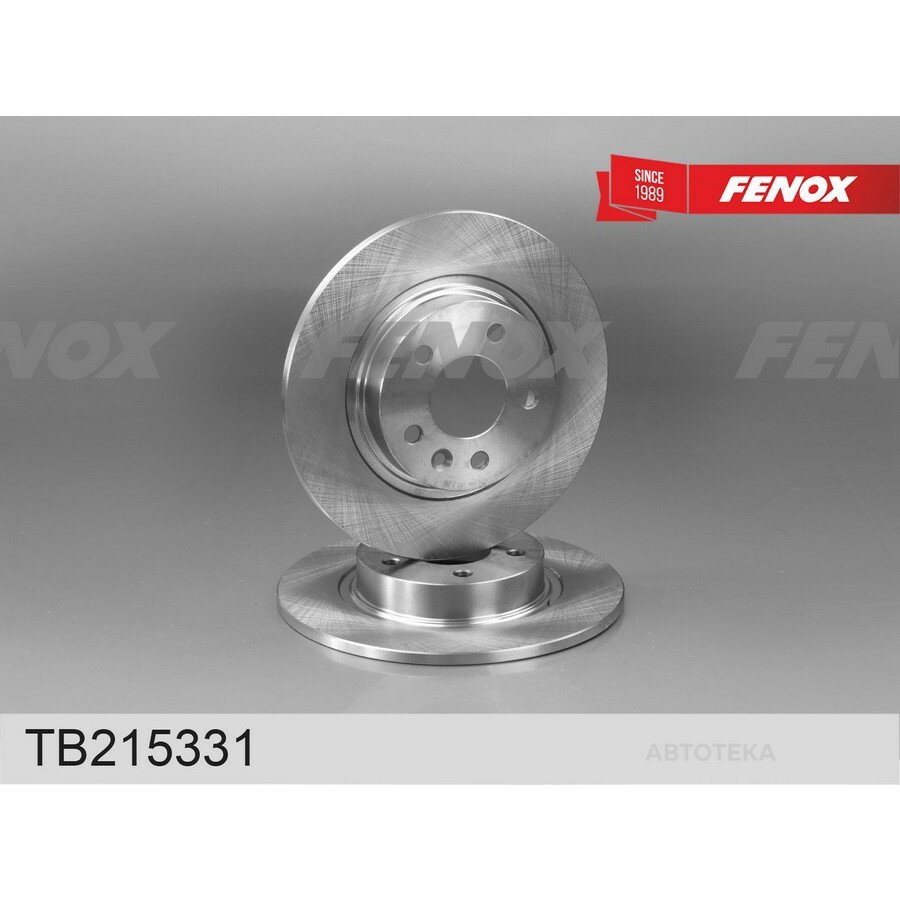 Диск тормозной EXEED TXL/VX 20- задний D 285мм. FENOX TB215331