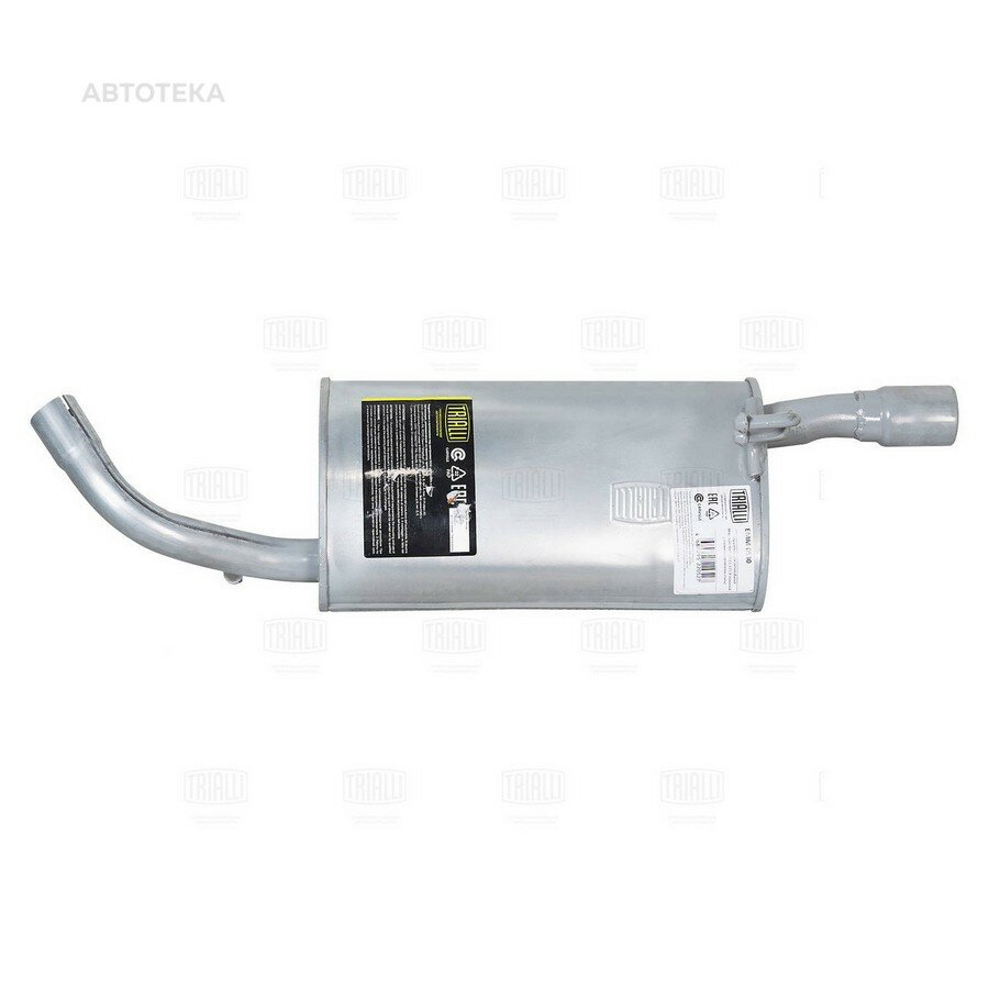 Глушитель Mitsubishi Colt (02-) 1.1i/1.3i осн. (алюм. сталь) TRIALLI EMM0530