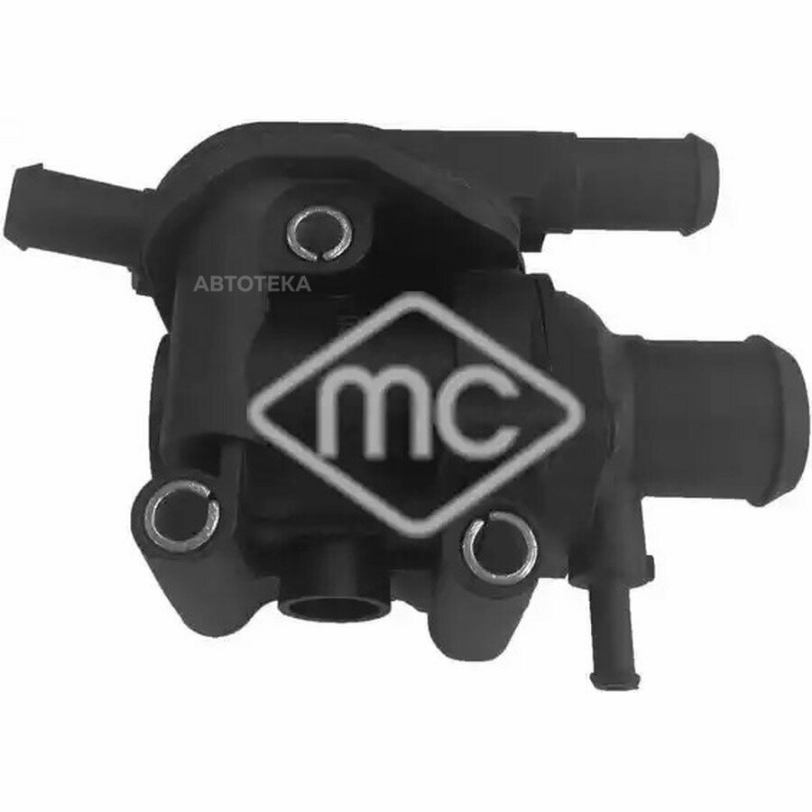 Корпус термостата FORD FOCUS I (1998-2005)/ MAVERICK II (2000-2010)/ TOURNEO (2002-2013) METALCAUCHO 03842