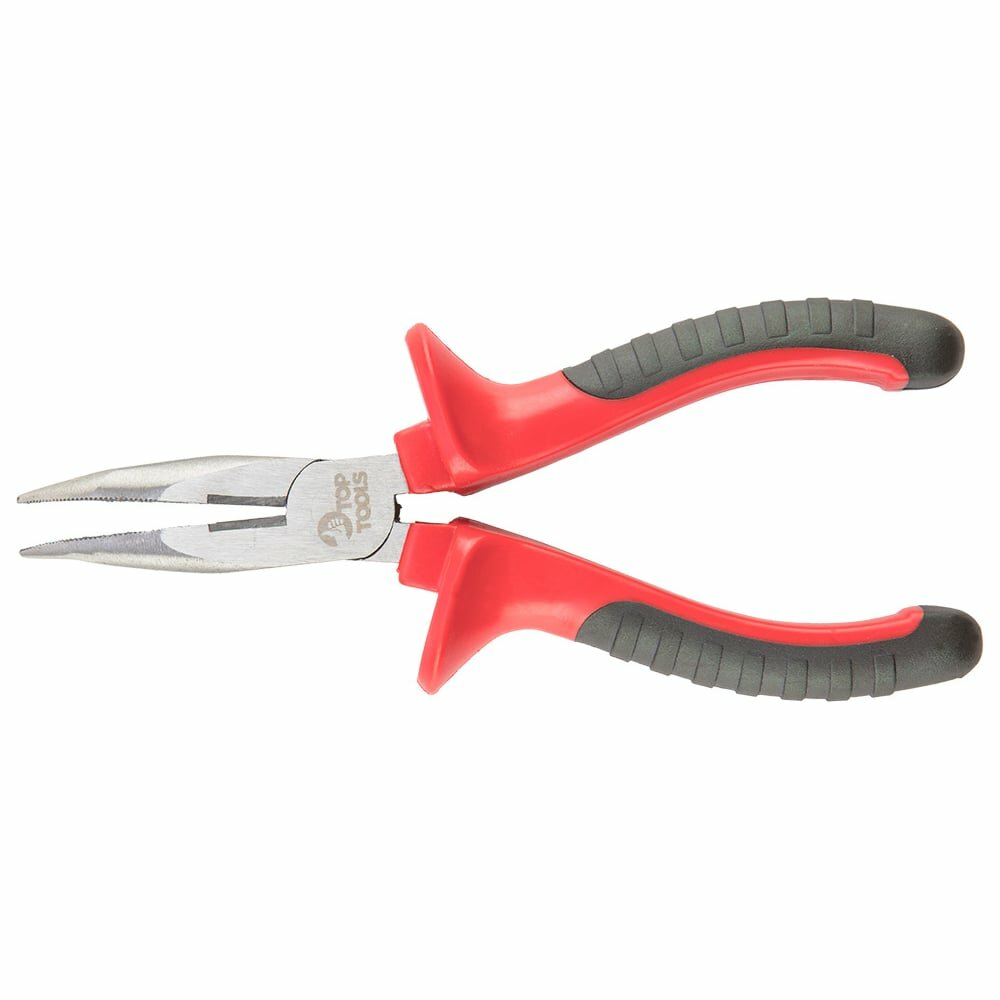 Удлиненные изогнутые плоскогубцы Top Tools 32D114