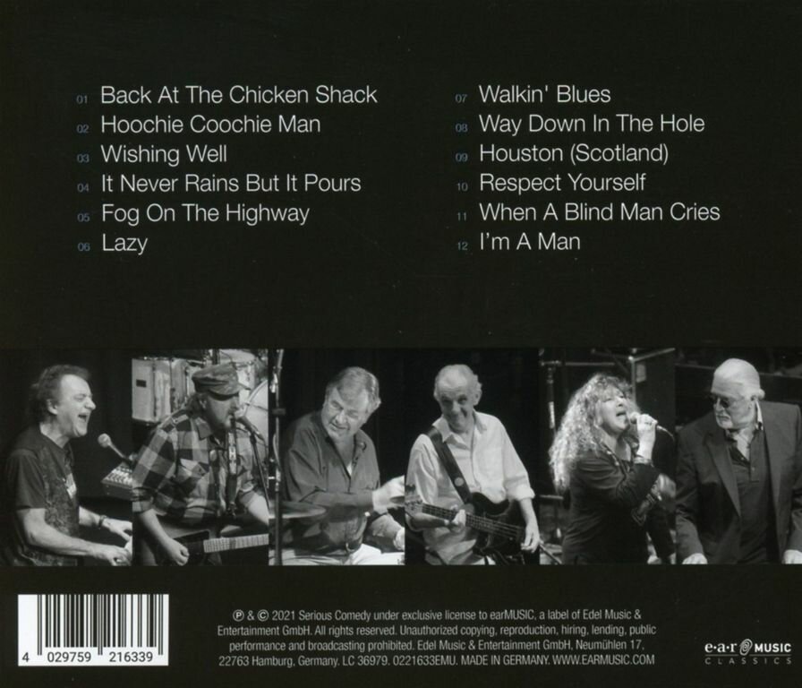 Фирменное издание Jon Lord - Blues Project: Live CD