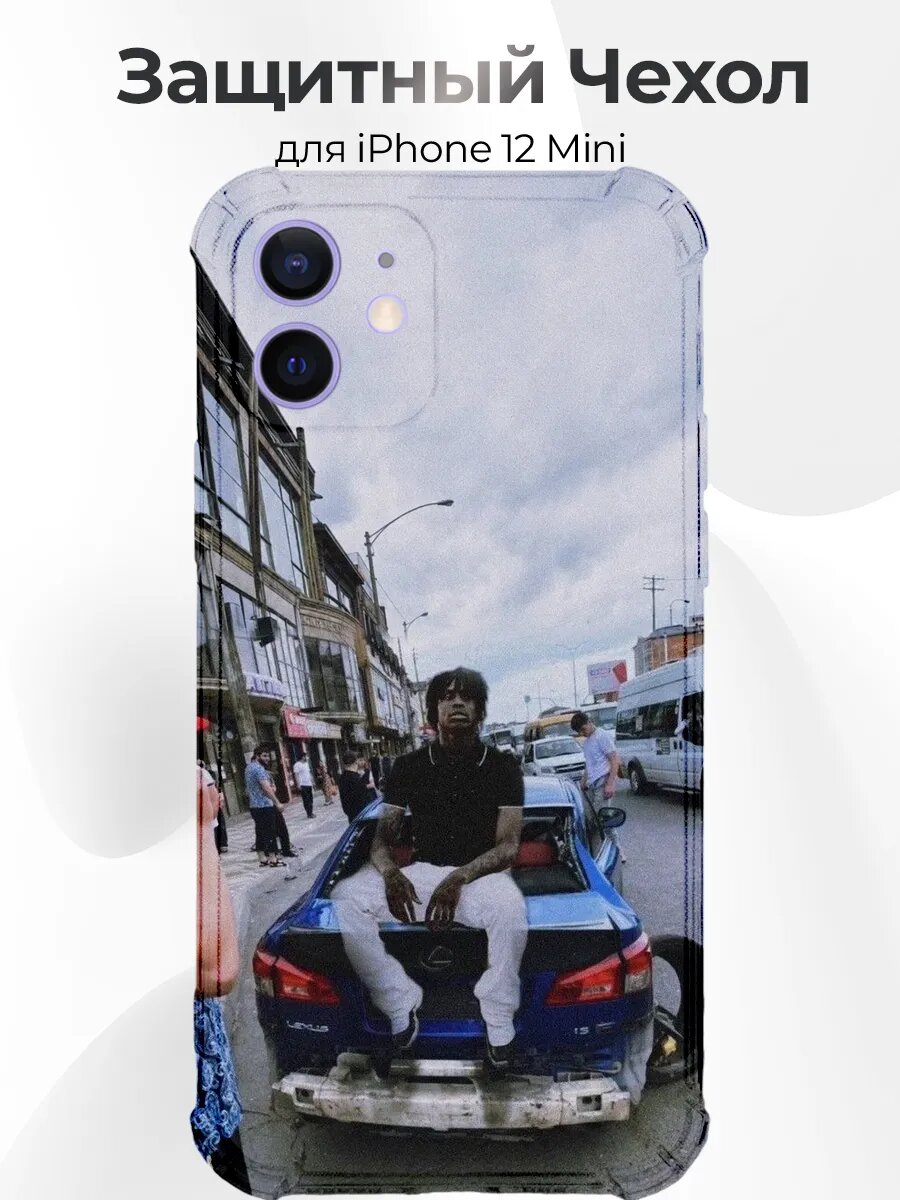 Чехол для iPhone 12 Mini Lexus IS XE30 Без Бампера