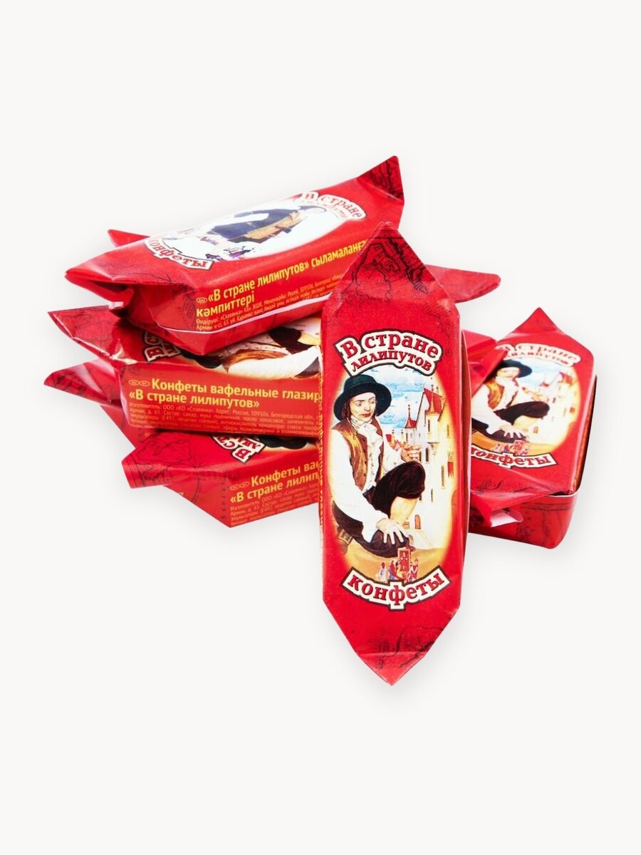 Конфеты шоколадные вафельные В стране лилипутов 1кг
