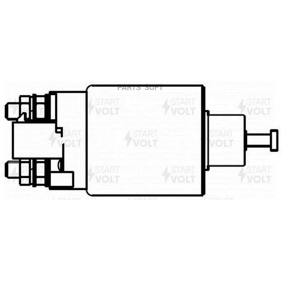 Реле втягивающее стартера Chevrolet Captiva C140 (11-)/Opel Antara (10-) 2.4i/2.2D