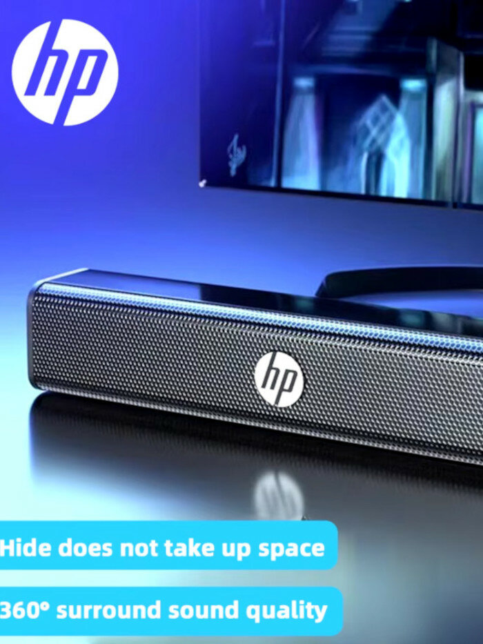 Саундбар HP WS10, компьютерная колонка с USB разъемом для подключения