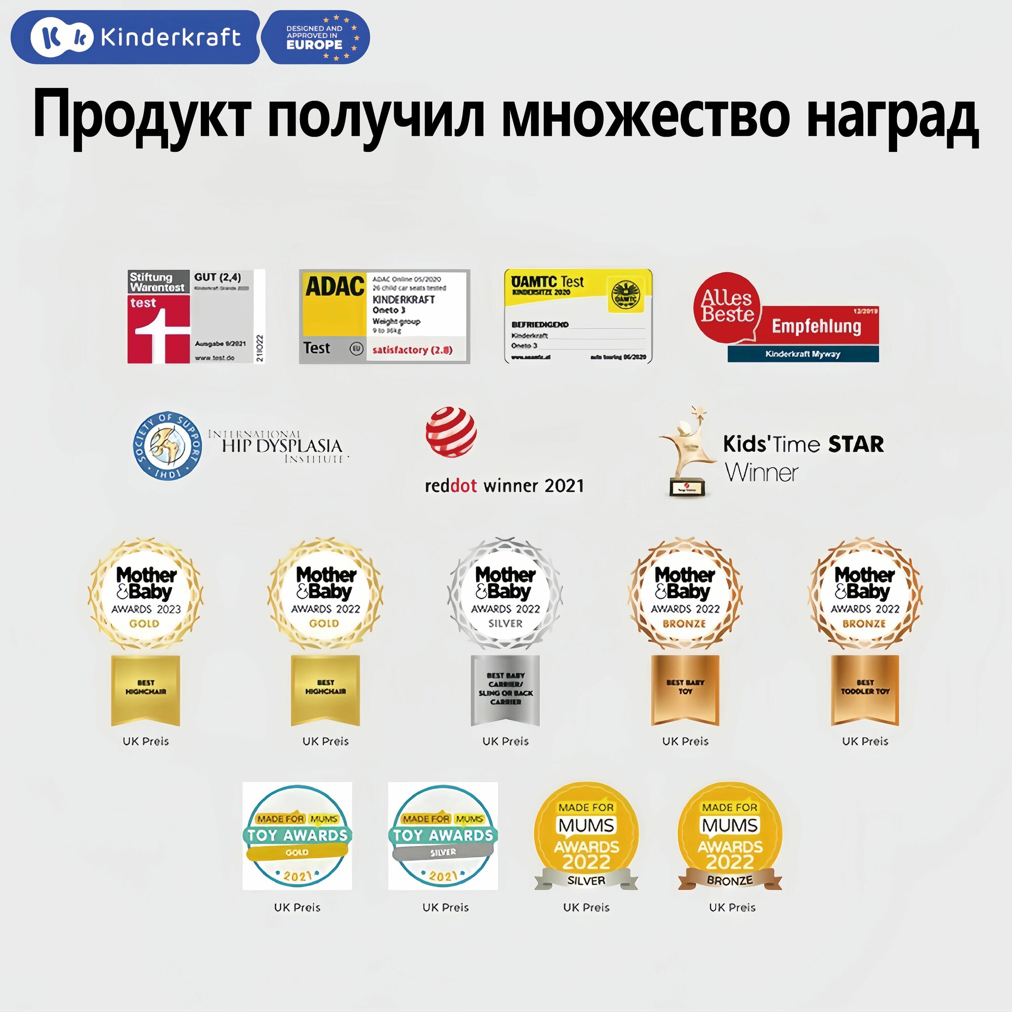 Детский велосипед Kinderkraft "Winner", легкий, для детей 4-10 лет, магниевая рама