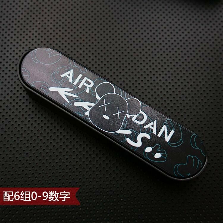 Номер временной парковки