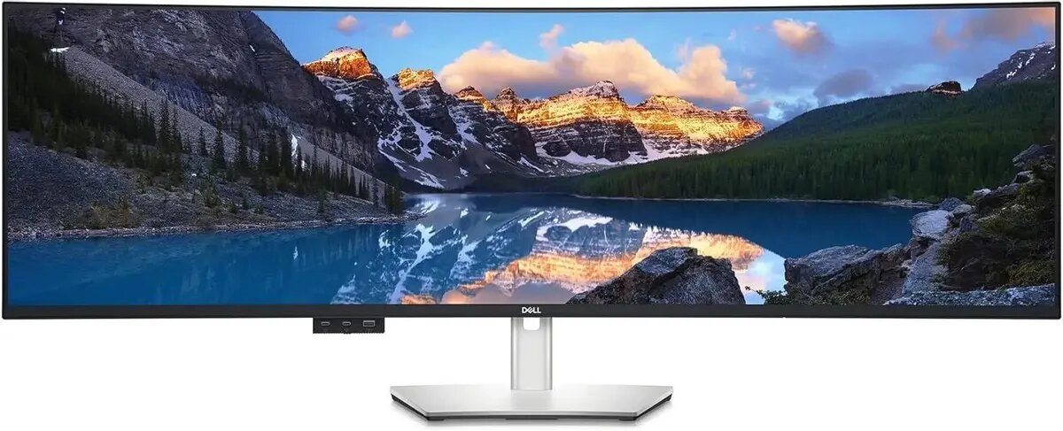 Монитор 49" Dell U4924DW black/silver (IPS,5120x1440,60Hz,5ms, Curved)