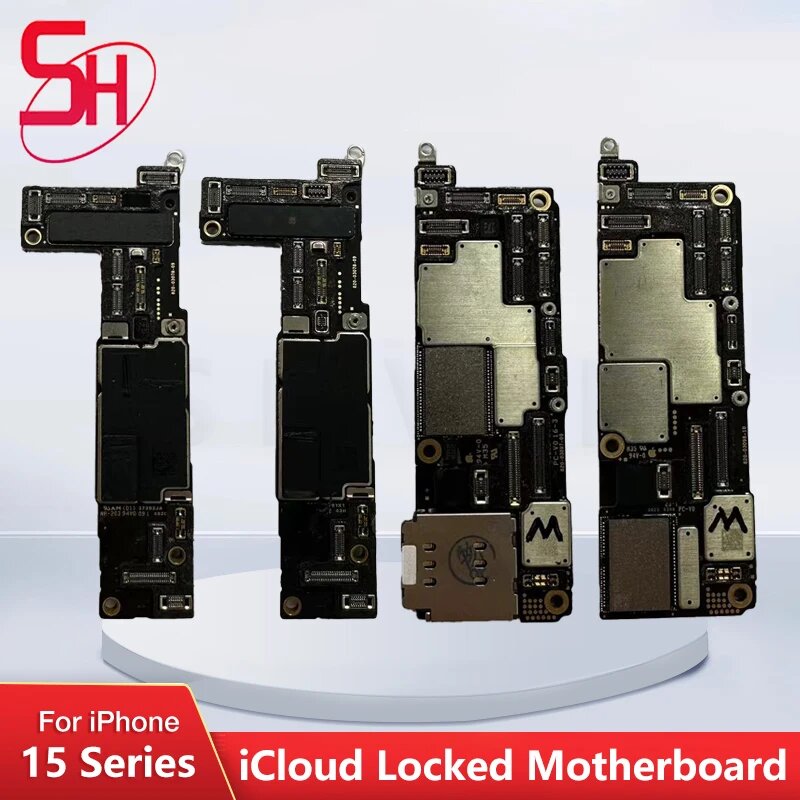 Материнская плата iCloud Locked ID для iPhone 15 15 Pro Max 15 Plus 15Pro EU 128G