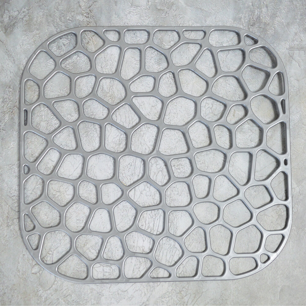 Решетка в раковину 30х30см пластиковая, крепкая и практичная для защиты мойки