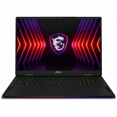 Ноутбук MSI Raider A18 HX A9WJG-216RU, 18", IPS, AMD Ryzen 9 9955HX3D, DDR5 64ГБ, SSD 2048ГБ, NVIDIA GeForce RTX 5090 для ноутбуков 24ГБ, черный (9s7-182l72-216)