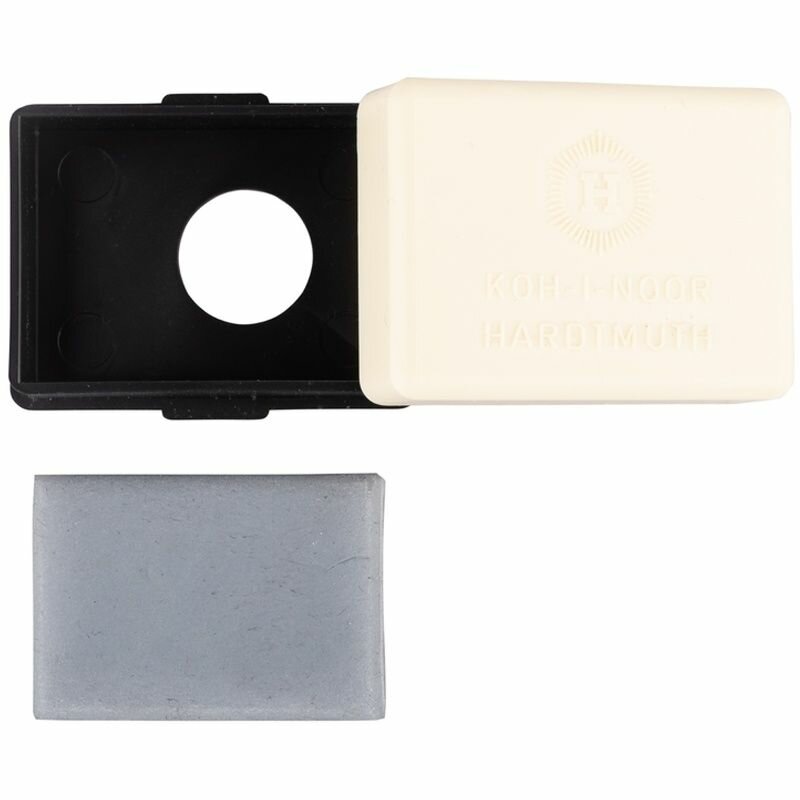 Ластик-клячка KOH-I-NOOR "6427", Extra Soft 37х25х10 мм, серый (6427015001KD)