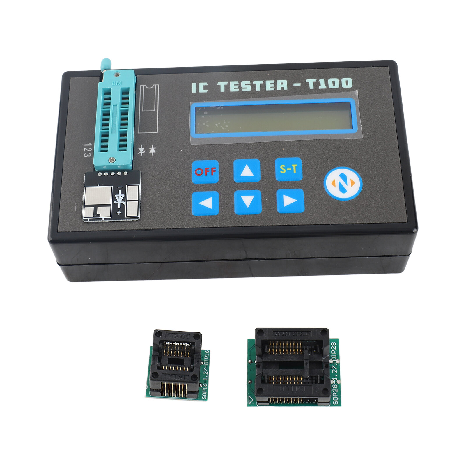 Тестер интегральных схем, ручной, портативный, перезаряжаемый, для светодиодов, транзисторов, диодов