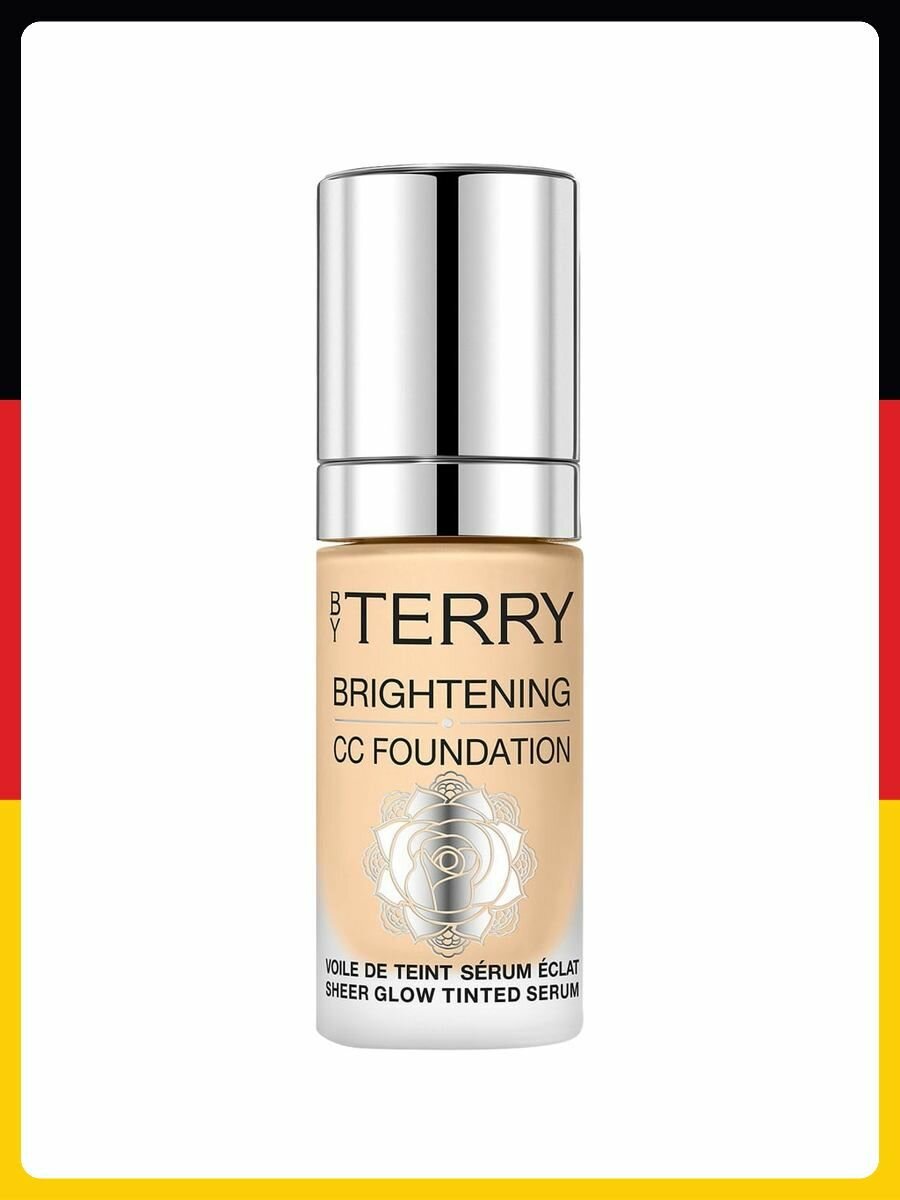 Тональная основа By Terry Brightening CC Foundation 3W Medium Light Warm, 30 мл