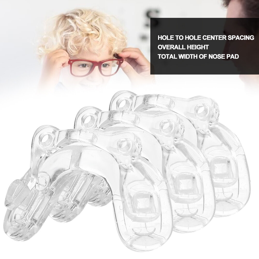 3 пары носовых упоров, мягкие силиконовые противоскользящие носовые упоры, детские очки, аксессуары