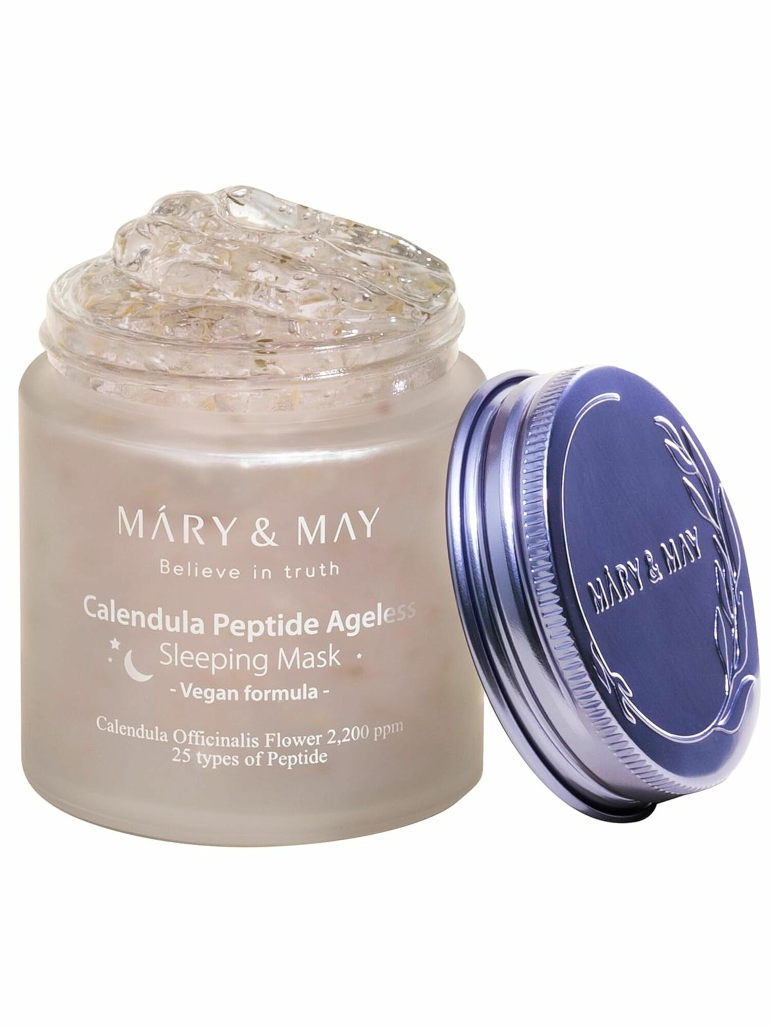 MARY&MAY Ночная маска для лица Calendula Peptide Ageless (125 г)