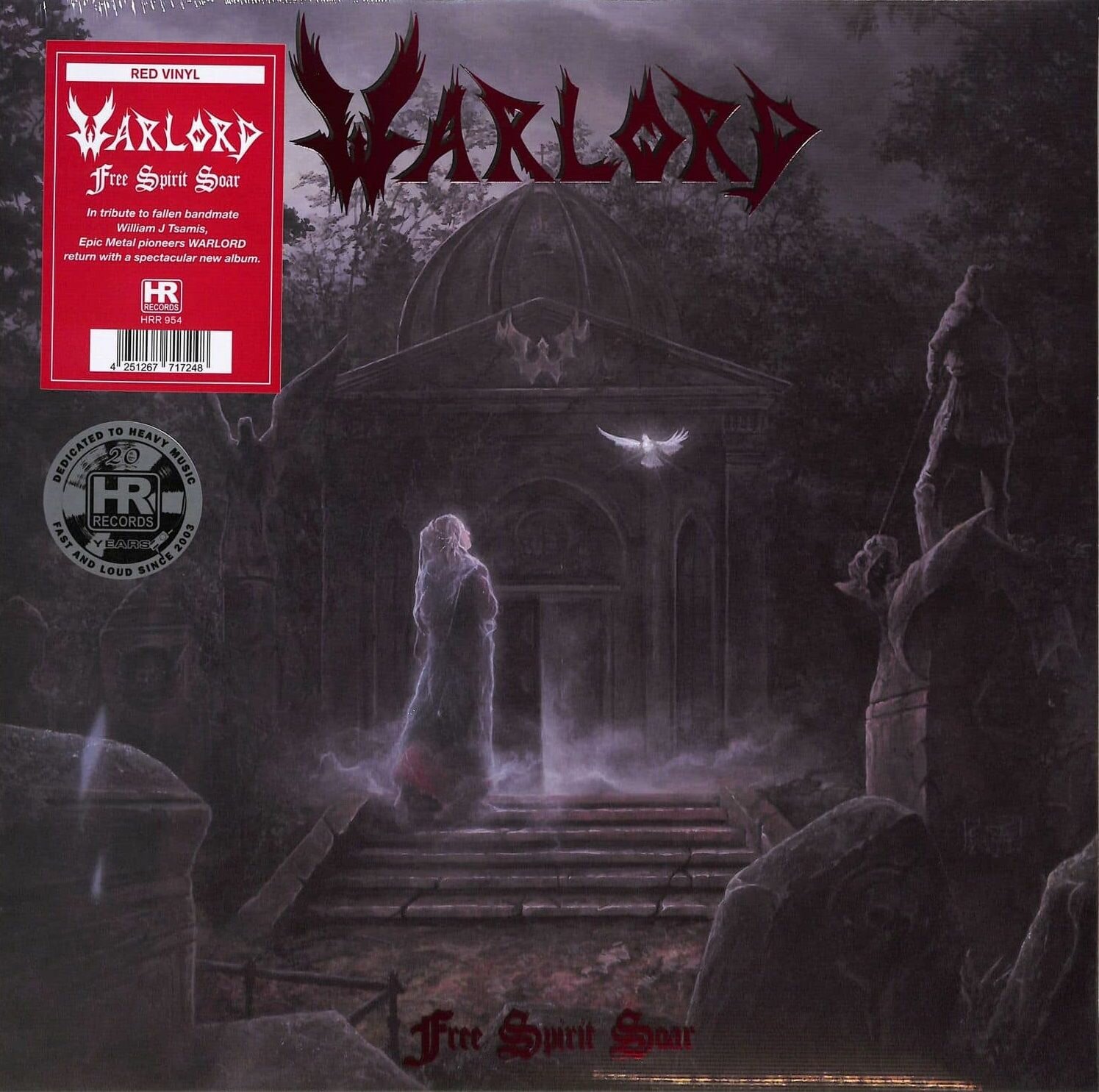Warlord. Free Spirit Soar (LP, Limited Edition, Red Vinyl/Виниловая пластинка)
