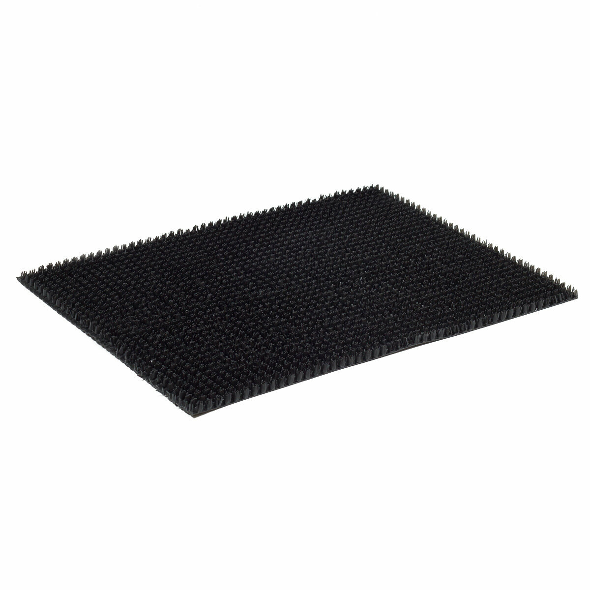 Коврик придверный , SunStep "Травка" , 45 см x 60 см, черный.