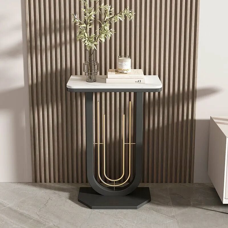 Консоль, 40х30х75 см Гостиная, гостиная, креативный стол Современный стол в гостиной