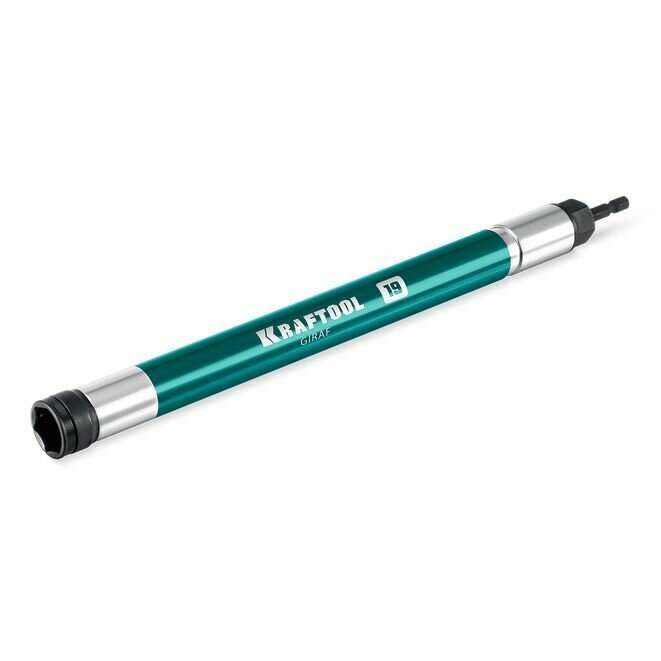 Бита длинная ударная с торцовой головкой, KRAFTOOL GIRAF, 19 мм (М12), 285 мм