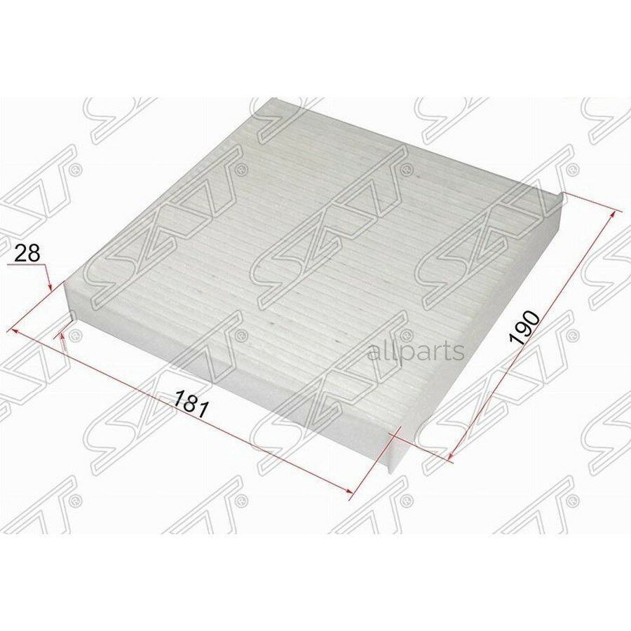 SAT ST-87139-26010N Фильтр салонный Toyota Hiace 04-20 / Coaster 16-