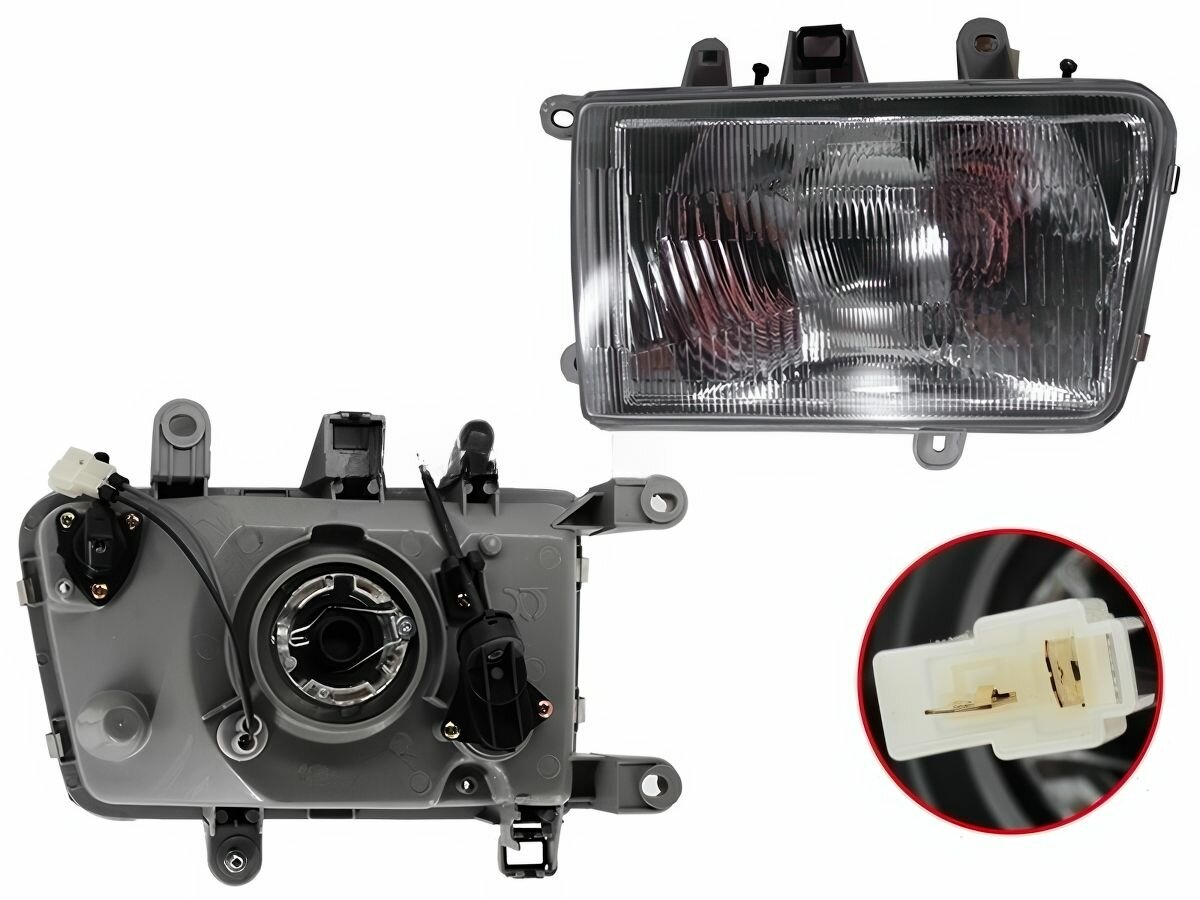 Фара правая, Евросвет для Тойота Хайлюкс, 4Раннер арт ST2121151R SAT