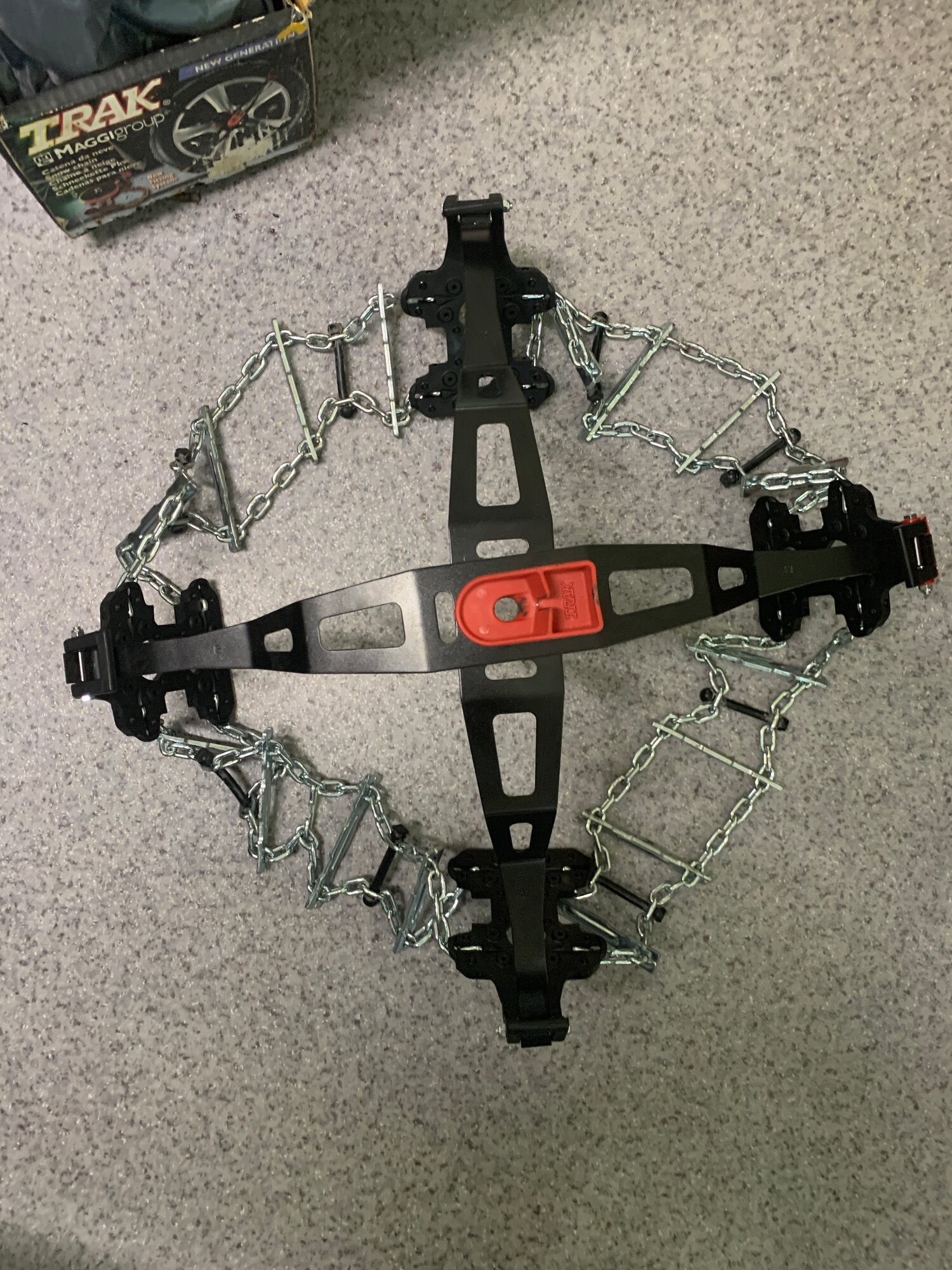 Цепь противоскольжения, металл, MaggiGroup TRAK 210, 2шт 195/65 R15, 205/55 R16, 205/50 R16, 215/45 R17