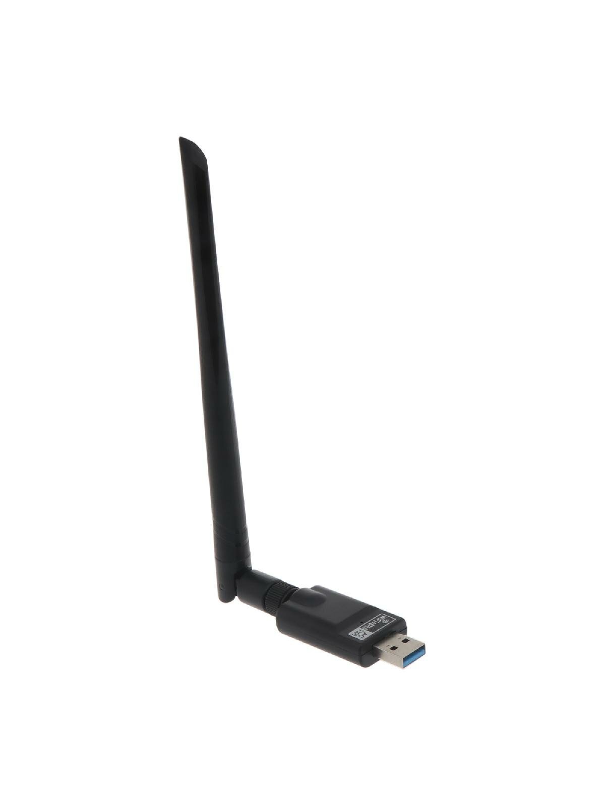 AC1300 USB3.0 WiFi Adapter Wireless Network Card Dual Band 2.4Ghz/5Ghz Bluetooth-compatible5.0 1300M 802.11ac for Laptop