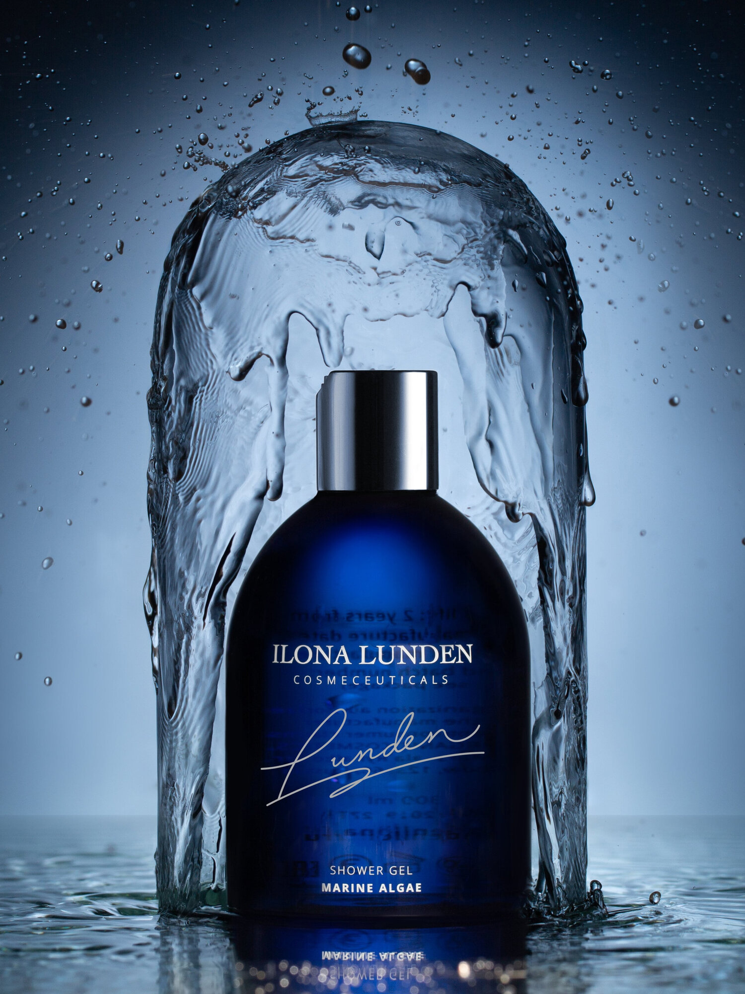 Гель-уход для душа водорослевый ILONA LUNDEN