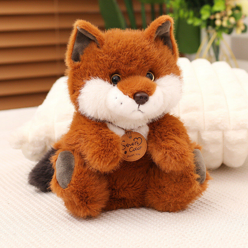 Delightful fox plush toy for kids soft and cuddly companion home decor accessory