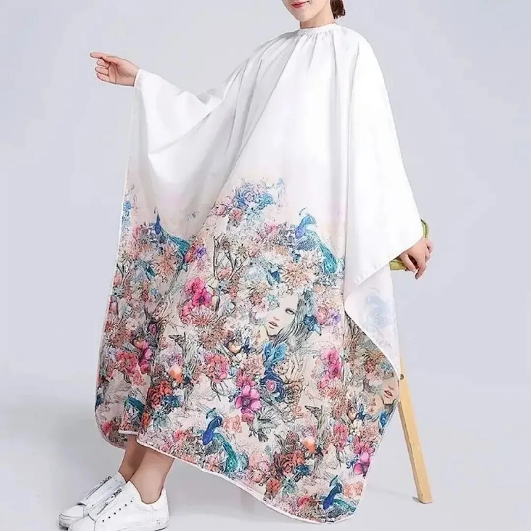 Антистатический парикмахерский фартук Nylon pink