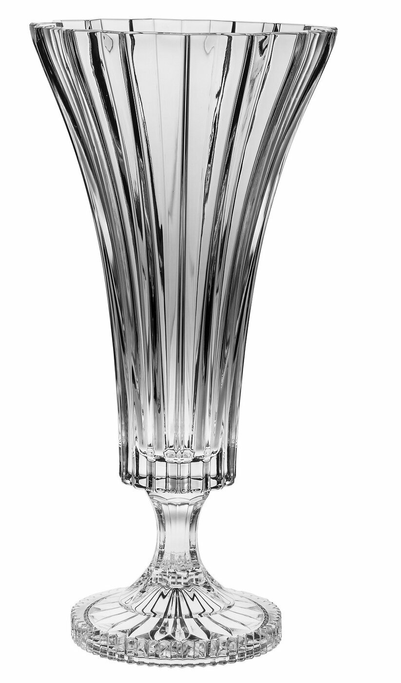Ваза на ножке "Ballet", 45 см, хрусталь, Crystal Bohemia/ БПХ795