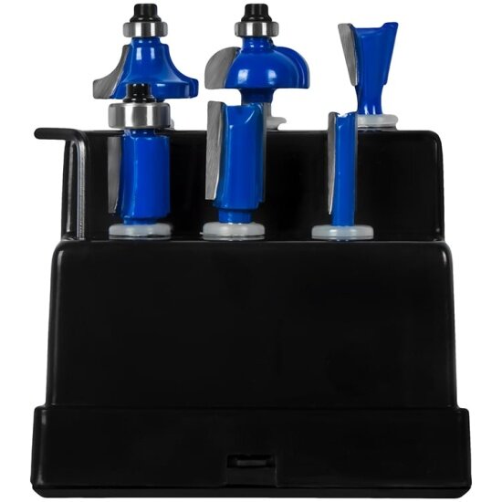 Набор фрез Практика по дереву 6 шт (хвостовик 8 мм) (918-763)