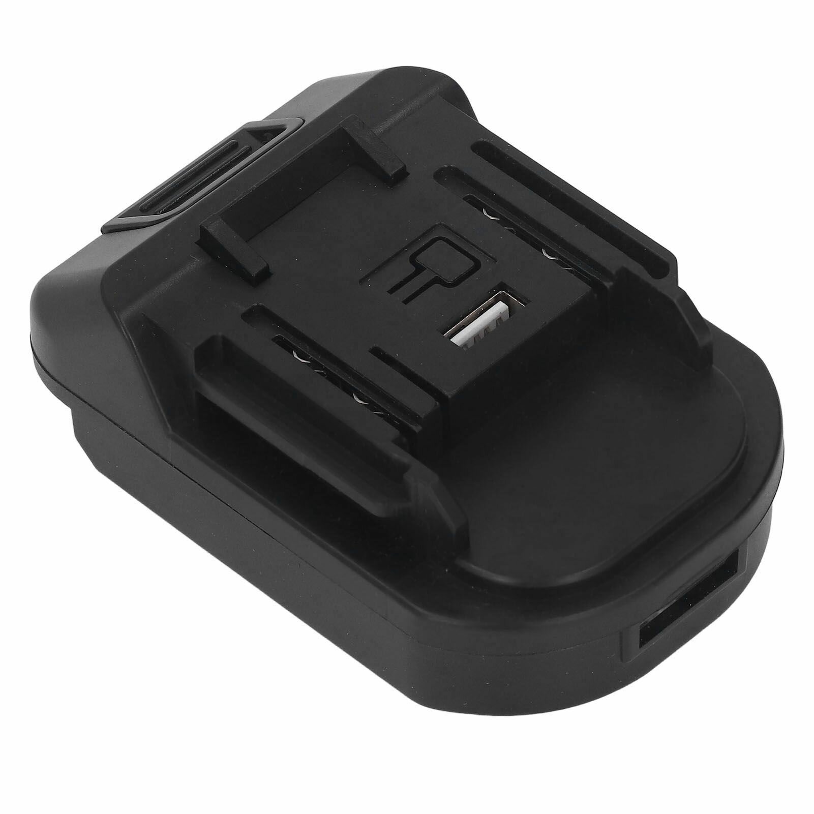 Адаптер-адаптер аккумуляторной батареи ABS с интерфейсом USB Адаптер-конвертер аккумуляторной батареи 18 20 В для электроинструмента